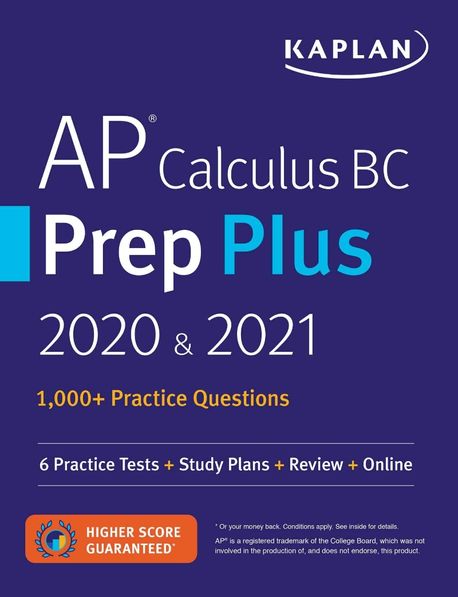AP Calculus BC Prep Plus 2020 ＆ 2021(Paperback) | Kaplan Test Prep - 교보문고