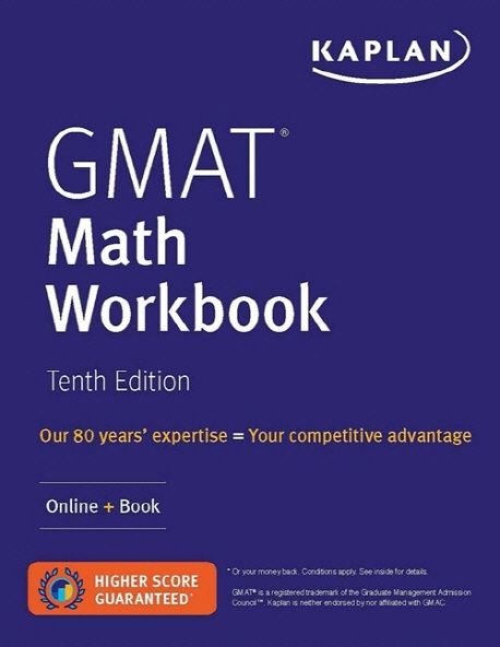GMAT Math Workbook | Kaplan Test Prep - 교보문고