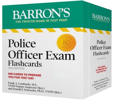 Police Officer Exam Flashcards, Second Edition | Schroeder, Donald J ...