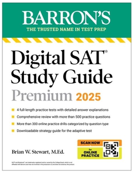 Digital SAT Study Guide Premium, 2025 | Stewart, Brian W. - 교보문고