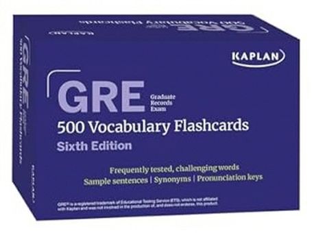GRE Vocabulary Flashcards, Sixth Edition + Online Access to Review Your ...