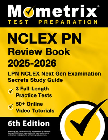 NCLEX PN Review Book 2025-2026 - 3 Full-Length Practice Tests, 50 ...