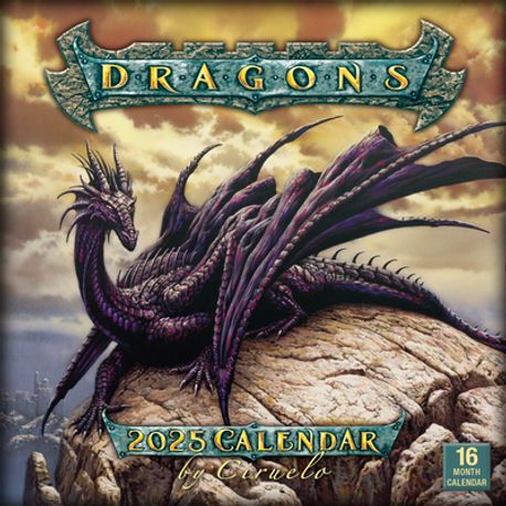 2025 Dragons by Ciruelo Wall Calendar | Cabral, Ciruelo - 교보문고