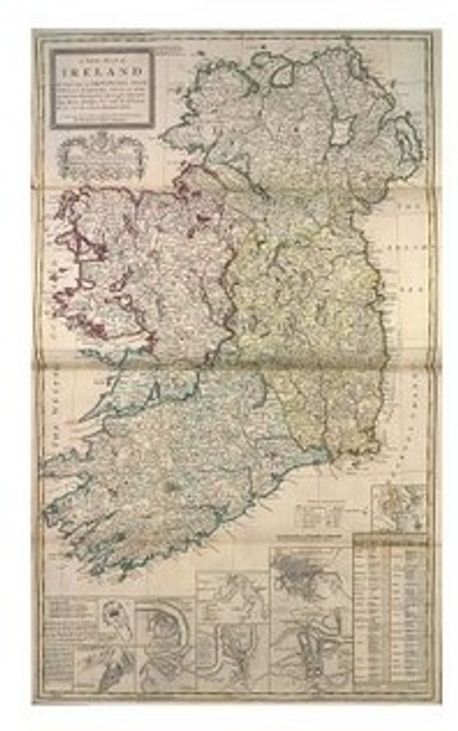 An Antique 1736 Map of Ireland Journal | Paper, Pen2 - 교보문고