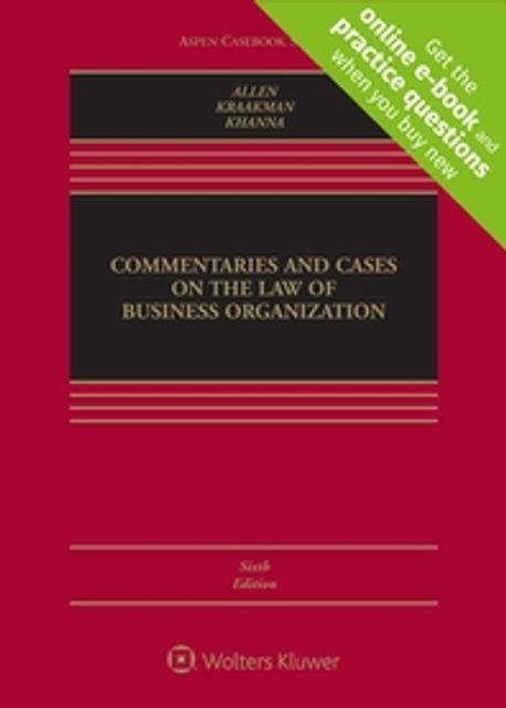 Commentaries and Cases on the Law of Business Organization | Allen ...