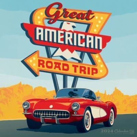 Great American Road Trip (Adg) 2024 12 X 12 Wall Calendar | Anderson ...