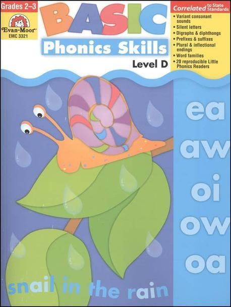 Basic Phonics Skills, Level D | Cheney, Martha/Firek, Hilve/Moore, Jo ...