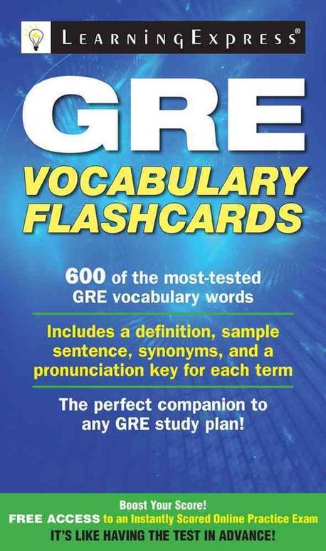 GRE Vocabulary Flash Review | Learning Express - 교보문고