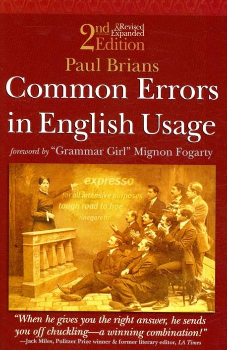 Common Errors in English Usage | Brians, Paul - 교보문고