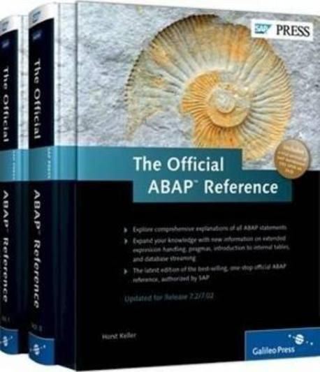 The Official ABAP Reference | Keller, Horst - 교보문고