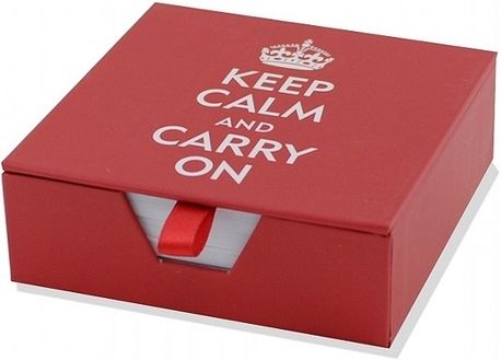 Keep Calm & Carry on Boxed Desk Notes | Peter Pauper Press, Inc. (COR ...