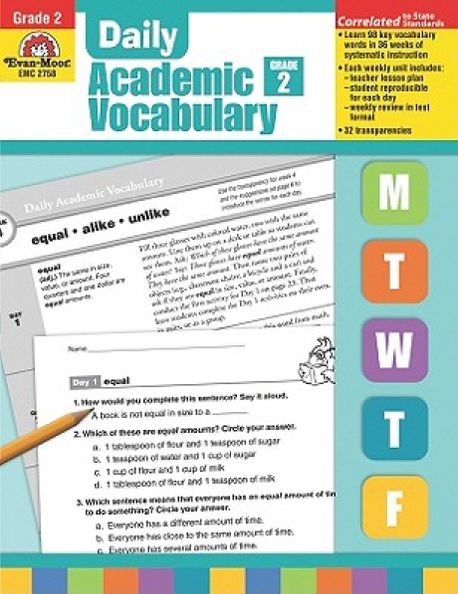 Daily Academic Vocabulary Grade 2 | Evans, Marilyn/Sorg, Leslie/ - 교보문고