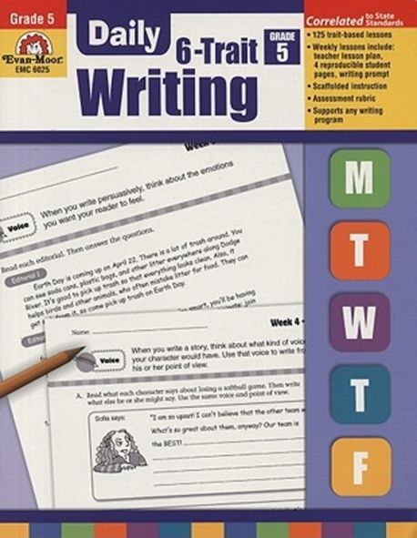 Daily 6-Trait Writing Grade 5 | Evan-Moor Educational Publishers (COR ...
