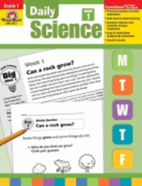 Daily Science Grade 1 | Evan-Moor Educational Publishers - 교보문고