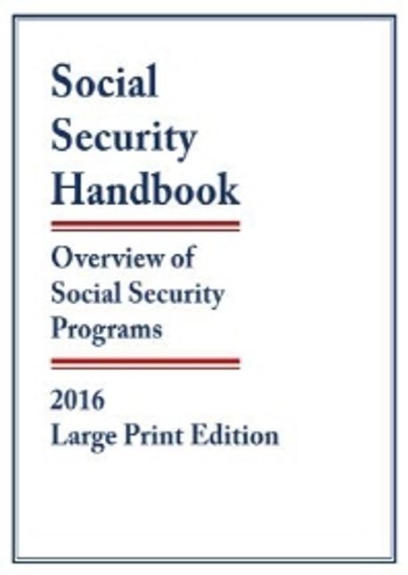 Social Security Handbook | Bernan Press - 교보문고