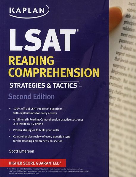 LSAT Reading Comprehension Strategies & Tactics | Emerson, Scott - 교보문고