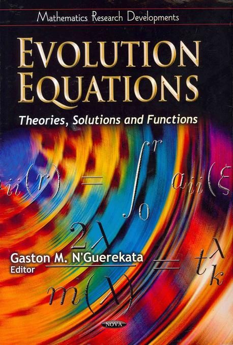 Evolution Equations | N'Guerekata, Gaston M. (EDT) - 교보문고