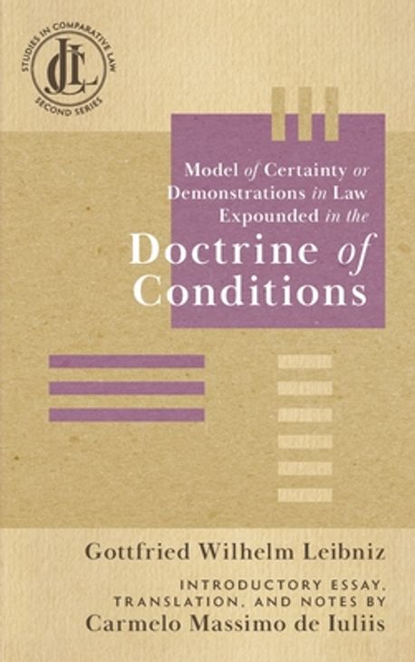 Model of Certainty or Demonstrations in Law Expounded in the Doctrine ...