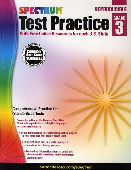 Spectrum Test Practice Grade 3 | Spectrum 편집부 - 교보문고