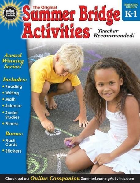 Summer Bridge Activities, Grades K - 1 | Summers Press - 교보문고