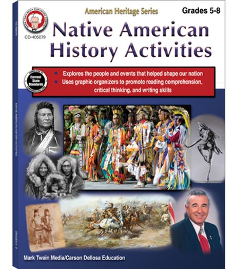Native American History Activities Workbook, Grades 5 - 8 | Cameron ...