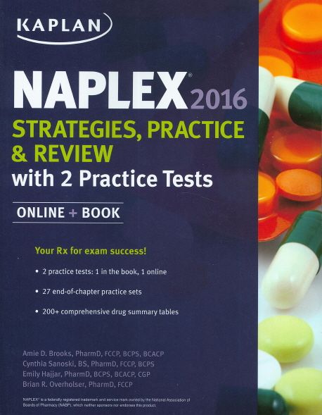 Naplex 2016 Strategies, Practice, and Review with 2 Practice Tests ...