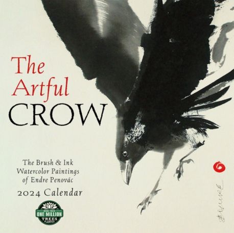 Artful Crow 2024 Wall Calendar | Endre (Endre Penovac) Penovac - 교보문고