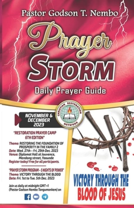 Prayer Storm - November & December 2023 | Tangumonkem, Emmanuel ...