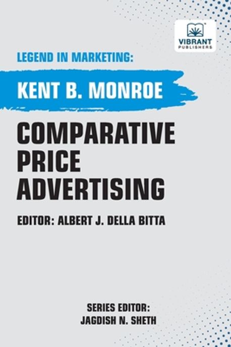 Comparative Price Advertising | Monroe, Kent B. - 교보문고