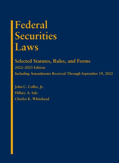 Federal Securities Laws | John C. Coffee Jr - 교보문고