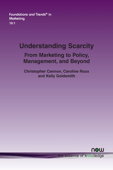 Understanding Scarcity | Cannon, Christopher - 교보문고