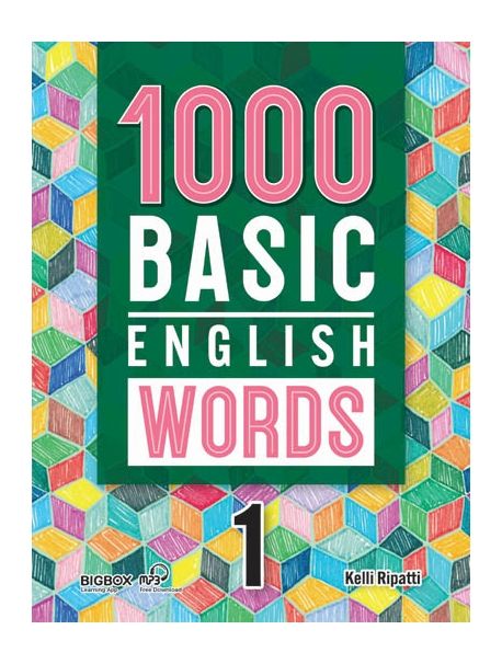 1000 Basic English Words 1 (With QR Code) | Kelli Ripatti - 교보문고