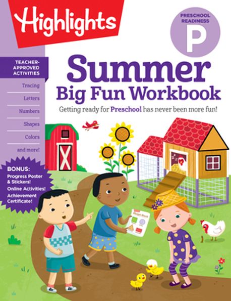 Summer Big Fun Workbook Preschool Readiness | Highlights Learning - 교보문고