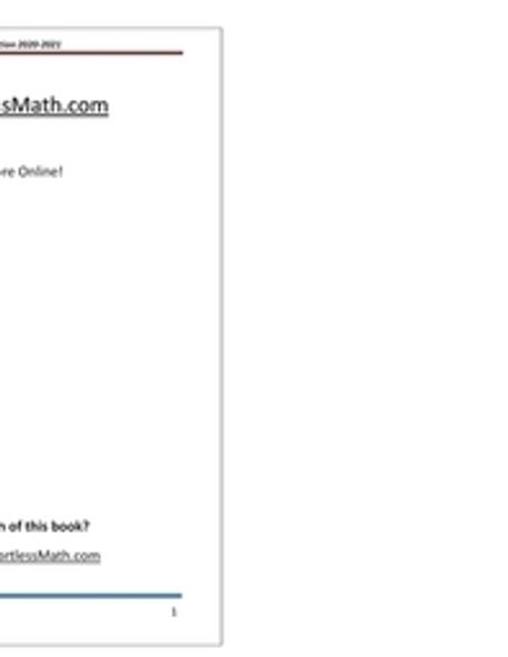 ALEKS Math Preparation 2020 - 2021 | Nazari, Reza - 교보문고