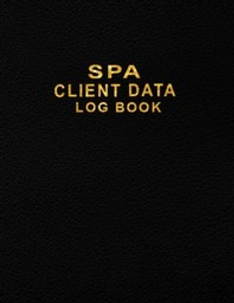 Spa Client Data Log Book | Publishing, Nifty Log Book - 교보문고