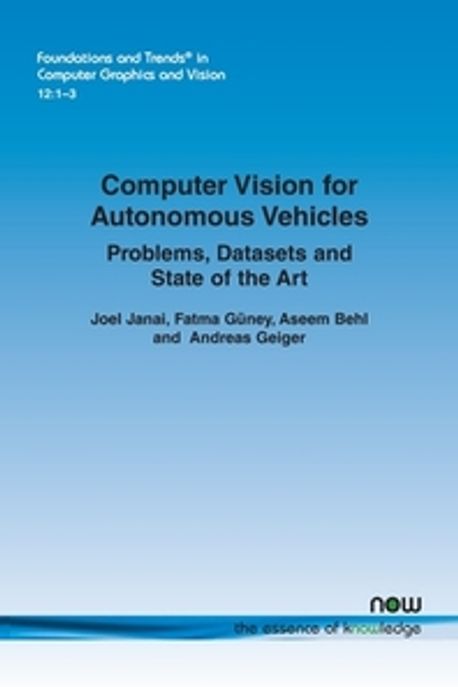 Computer Vision for Autonomous Vehicles | Joel Janai - 교보문고