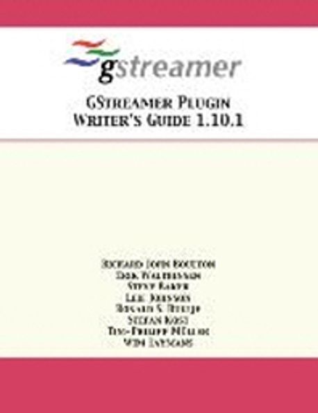 Gstreamer Plugin Writer's Guide 1.10.1 | 12th Media Services - 교보문고