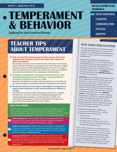 Temperament & Behavior | Reschke, Kathy L. - 교보문고