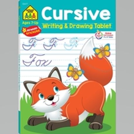 School Zone Cursive Writing & Drawing Tablet Workbook | Zone, School - 교보문고