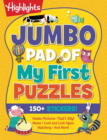 Jumbo Pad of My First Puzzles | Highlights - 교보문고