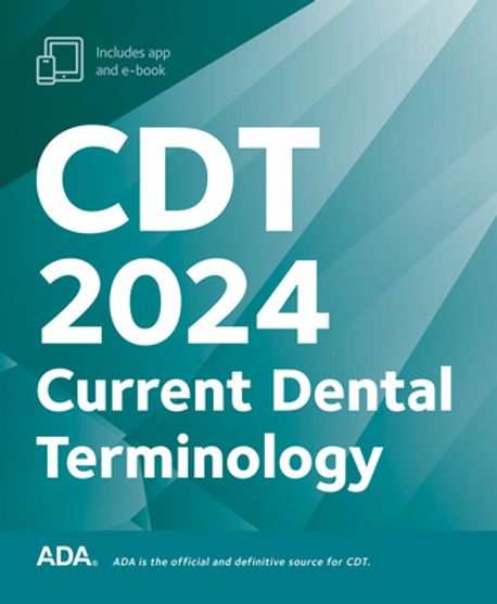 Cdt 2024 | Association, American Dental - 교보문고