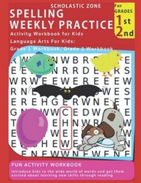 Spelling Weekly Practice for 1st 2nd Grades, Activity Workbook for Kids ...