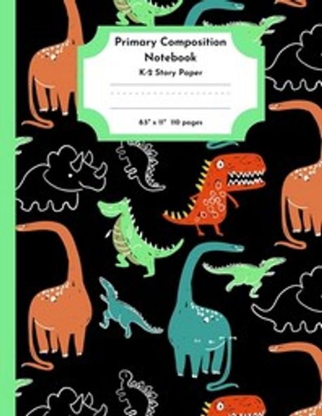 Primary Composition Notebook K-2 Story Paper 8.5 x 11 110 pages ...