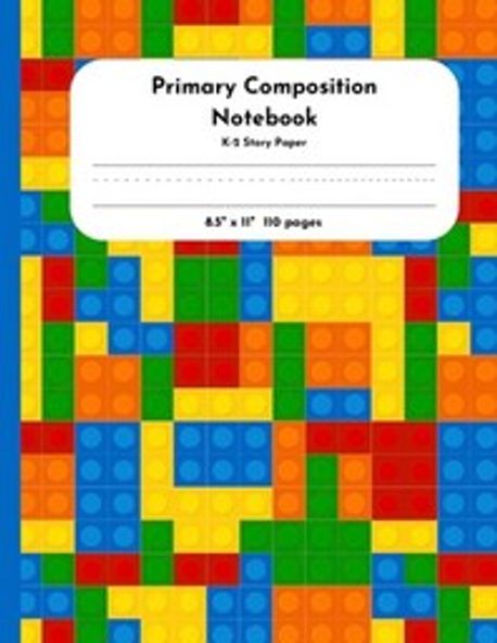 Primary Composition Notebook K-2 Story Paper 8.5 x 11 110 pages ...