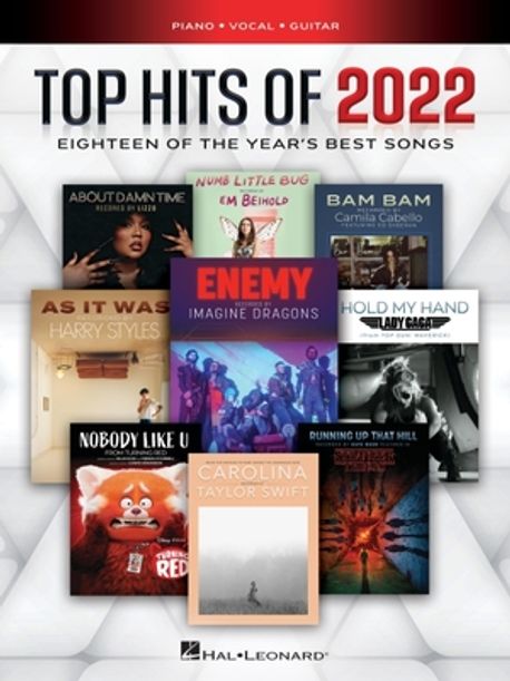 Top Hits of 2022 - Eighteen of the Year's Best Songs Arranged for Piano/Vocal/Guitar | Hal ...