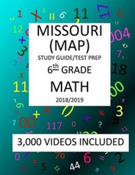 6th Grade MISSOURI MAP, 2019 MATH, Test Prep | Shannon, Mark - 교보문고