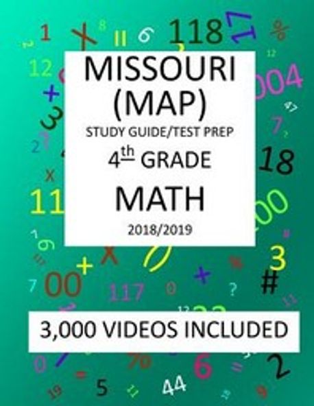 4th Grade MISSOURI MAP, 2019 MATH, Test Prep | Shannon, Mark - 교보문고