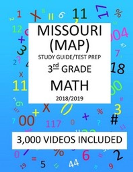 3th Grade MISSOURI MAP, 2019 MATH, Test Prep | Shannon, Mark - 교보문고