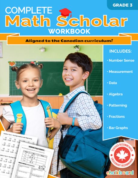 Complete Math Scholar Grade 3 | Hatt, Cassie - 교보문고