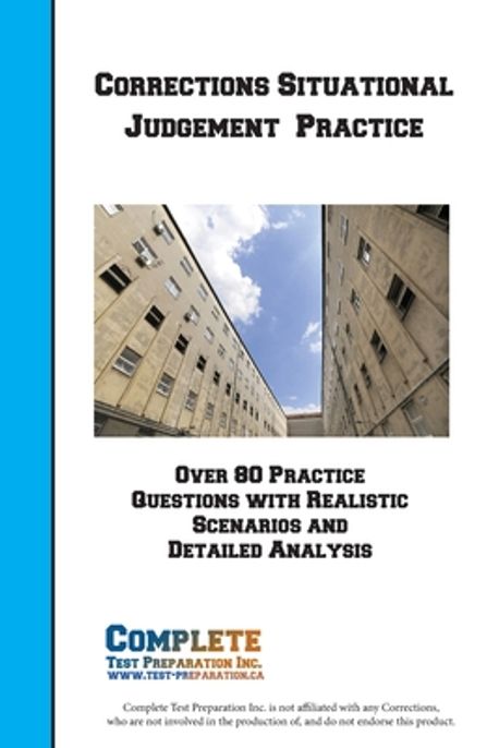 Corrections Situation Judgement Practice Workbook | Complete Test ...